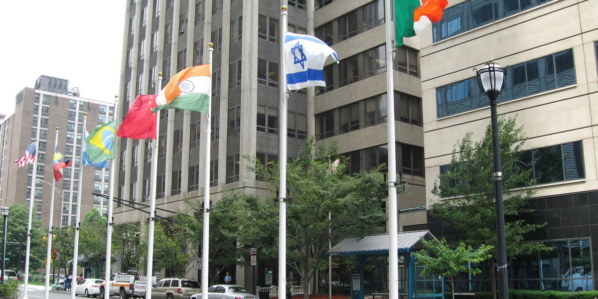 Color Choices for Flagpoles | Gates Flag & Banner