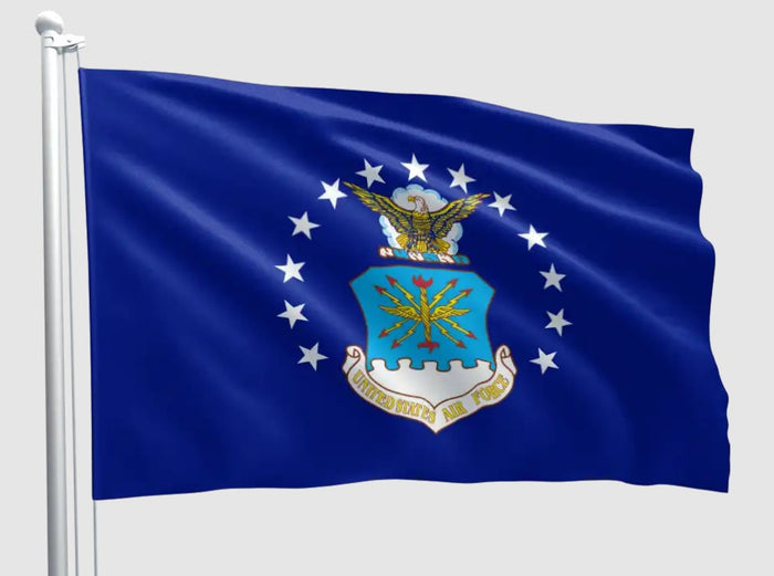 The U.S. Air Force Flag: A Legacy of Valor, Vision, and the Skies Abov ...