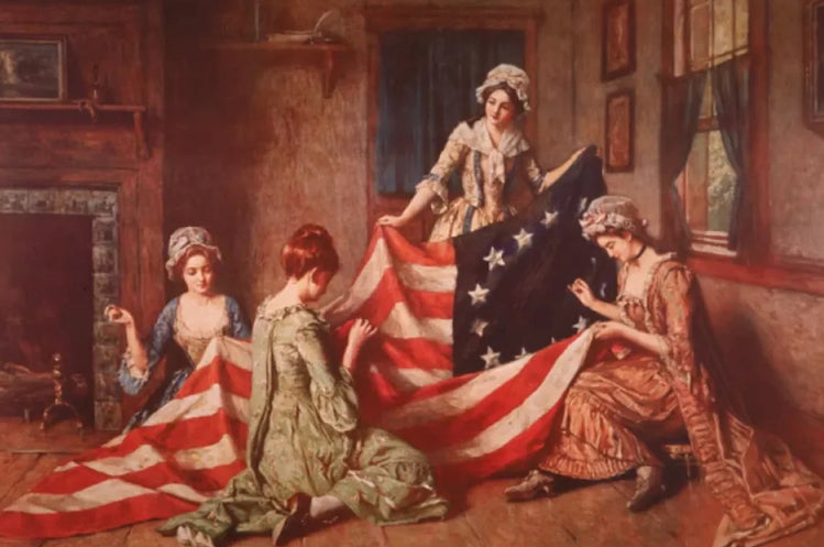 The Story Behind the Betsy Ross Flag - Gates Flag & Banner