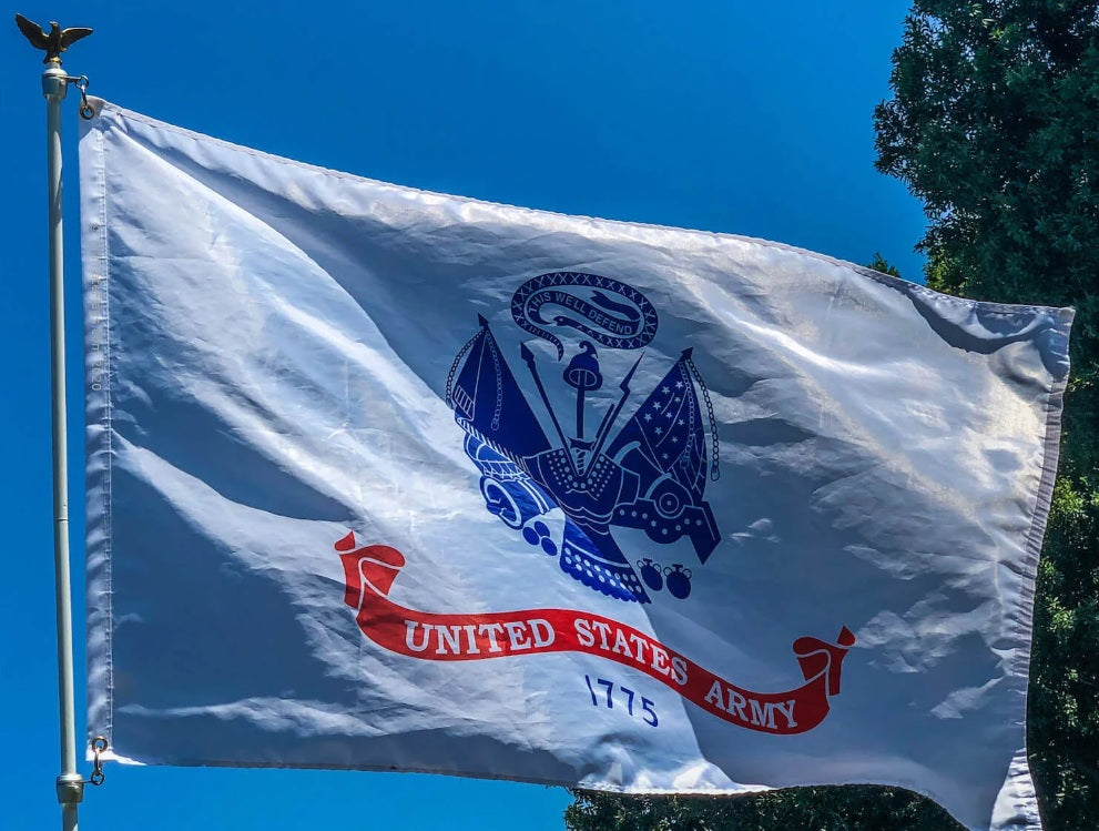 History of the US Flag Touching Ground - Gates Flag & Banner