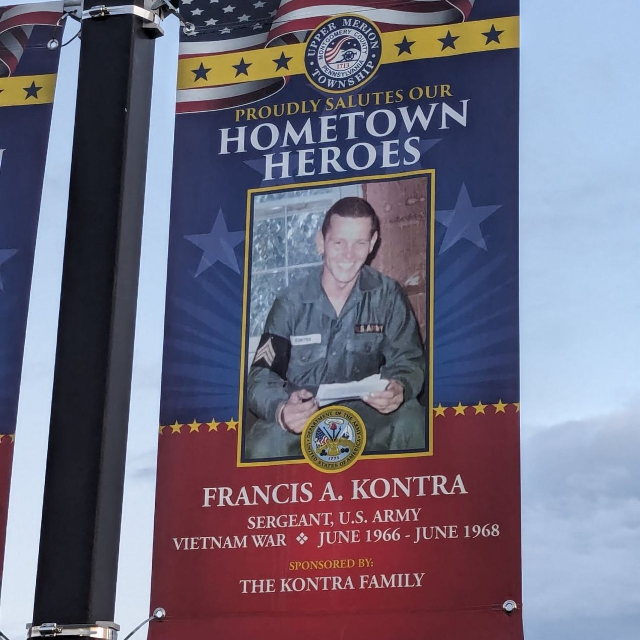 Hometown Heroes Light Pole Banners | Gates Flag & Banner - Gates Flag ...