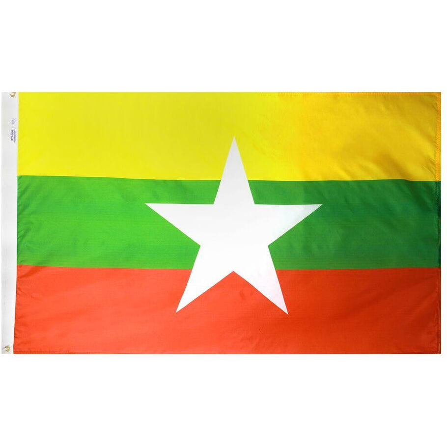 Myanmar (Burma) Flag